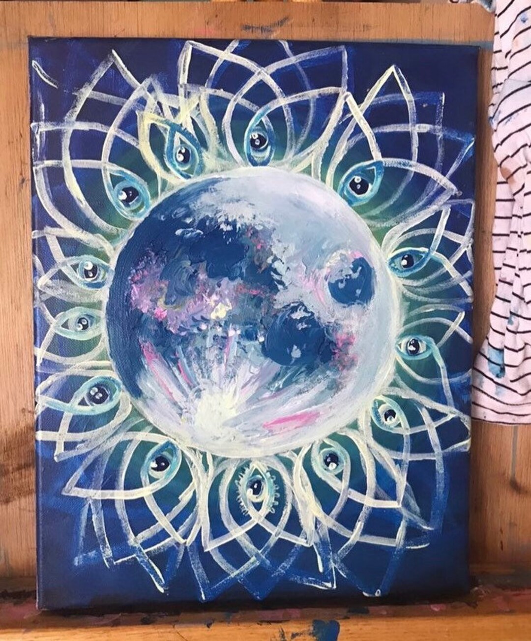 Grease Camp Moon Print - Etsy