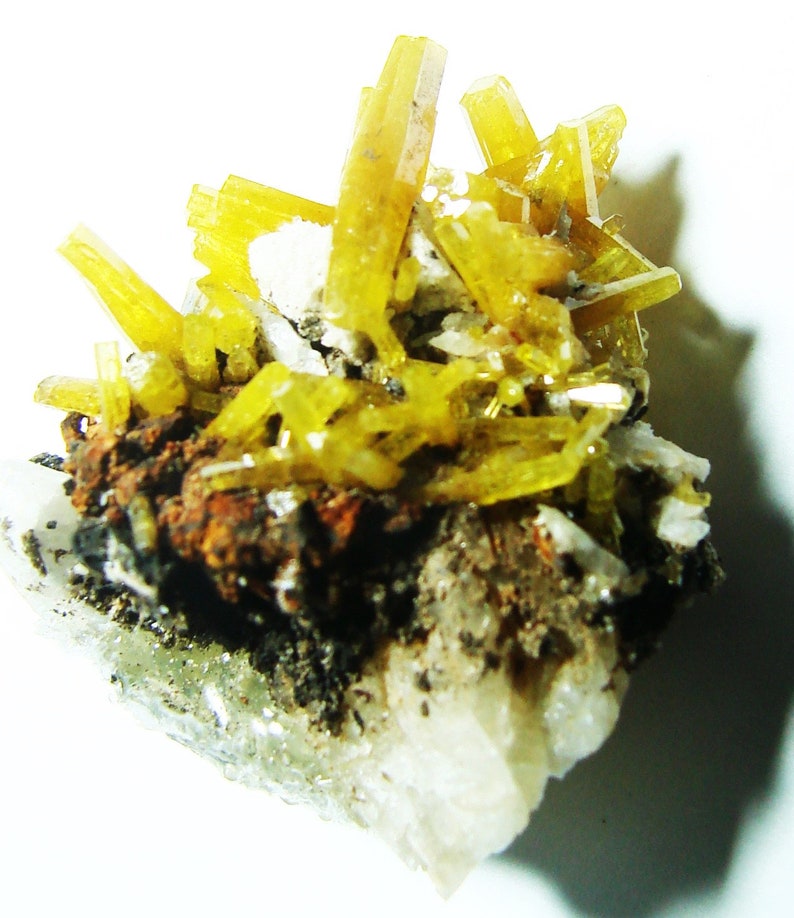 Pyromorphite, Bunker Hill Mine, Bunker Hill Properties, Kellogg ...