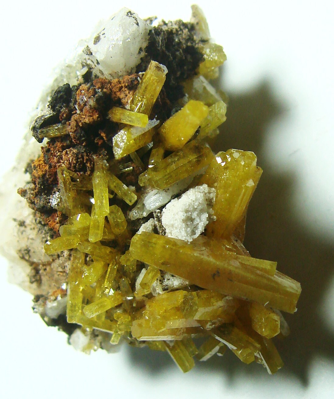 Pyromorphite, Bunker Hill Mine, Bunker Hill Properties, Kellogg ...