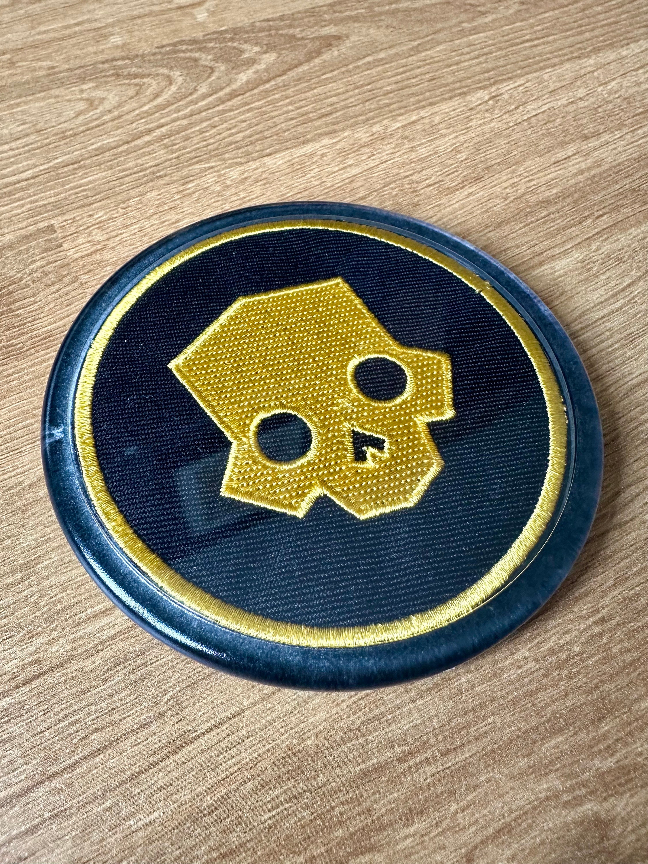 Helldivers 2 Skull Embroidered Patch Drinks Coaster Gift for Super ...