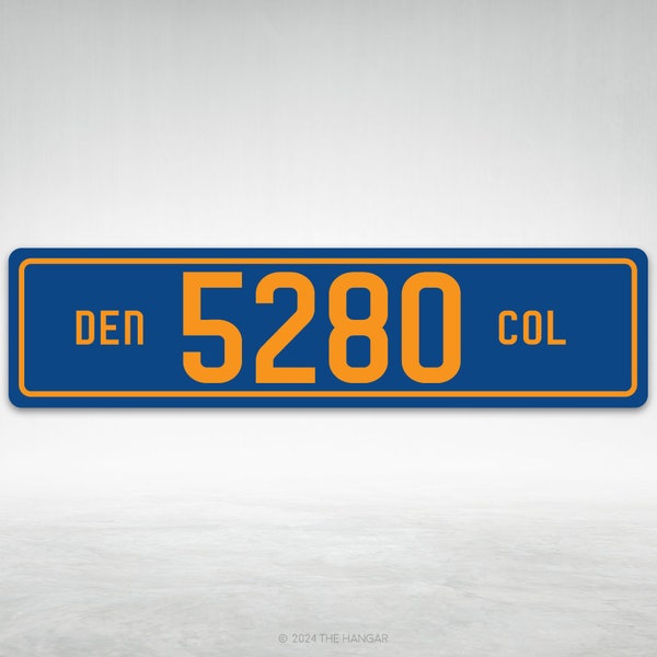 Denver Broncos Sign - Etsy