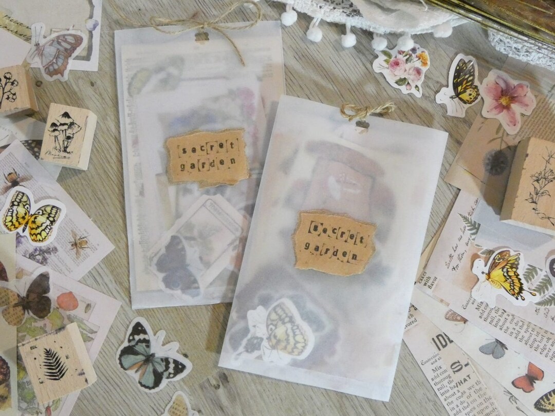 Spring-themed Stickers for Scrapbooking, Journaling and Crafting ...
