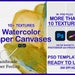 Procreate Watercolor Paper Texture Canvas, Realistic Watercolor Paper ...