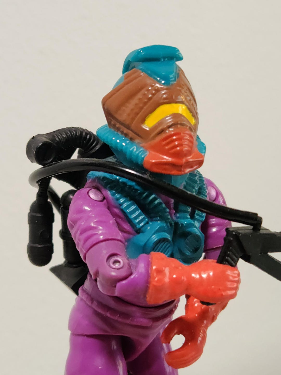 Vintage 1988 GI Joe ARAH Toxo Viper V1 Rare Action Figure Cobra Hasbro ...