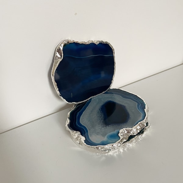 Blue Coasters - Etsy UK