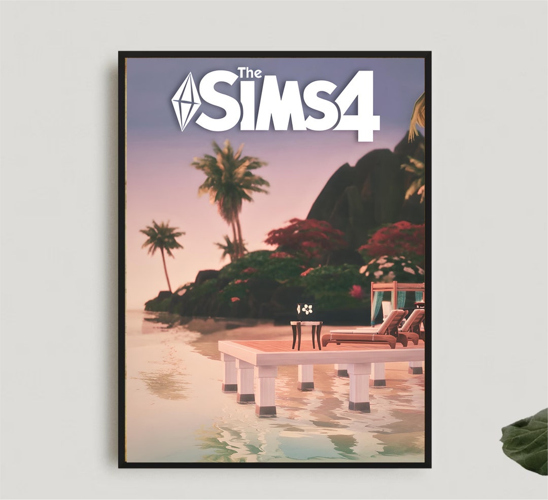 The Sims 4 Poster Choose Size - Etsy