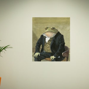 Colonel Toad Frog Meme Poster Print Wall Art 45cm 60cm - Etsy