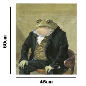 Colonel Toad Frog Meme Poster Print Wall Art 45cm 60cm - Etsy