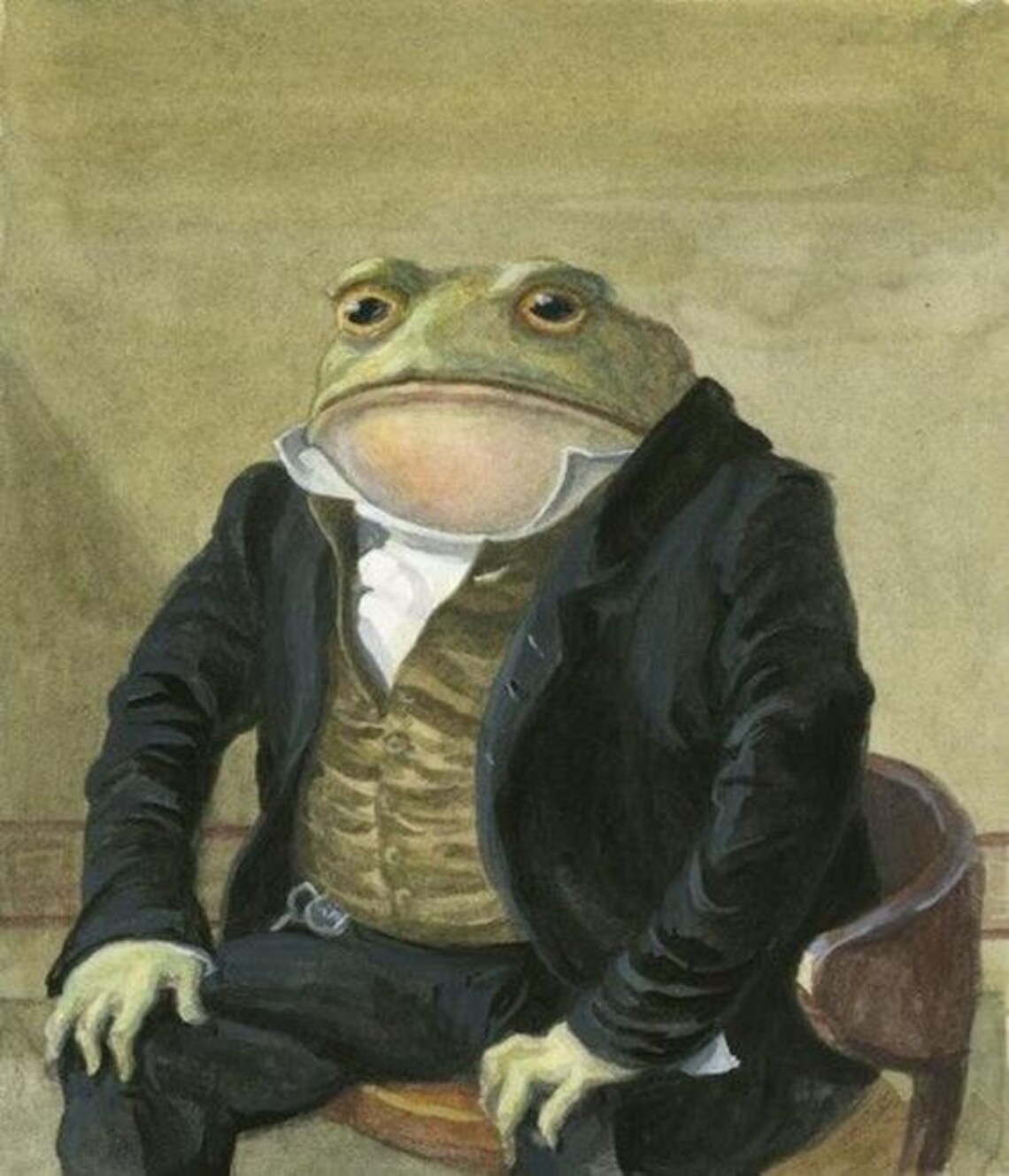 Colonel Toad Frog Meme Poster Print Wall Art 45cm 60cm - Etsy