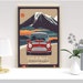Mini Cooper S British Classic Car Poster Japanese Travel Advertisement ...