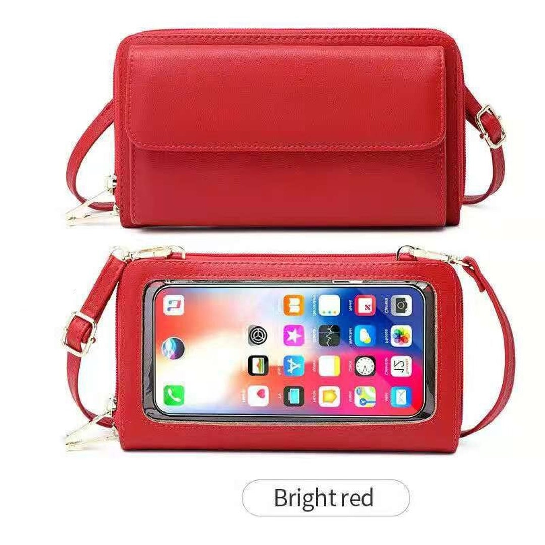Mini Mobile Purses Touch Screen Thin Shoulder Strap Bag Smart Long ...