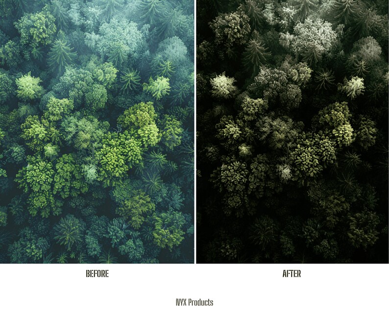 15 Cinematic Greens Desktop & Mobile Presets | Green, Dark, Little ...