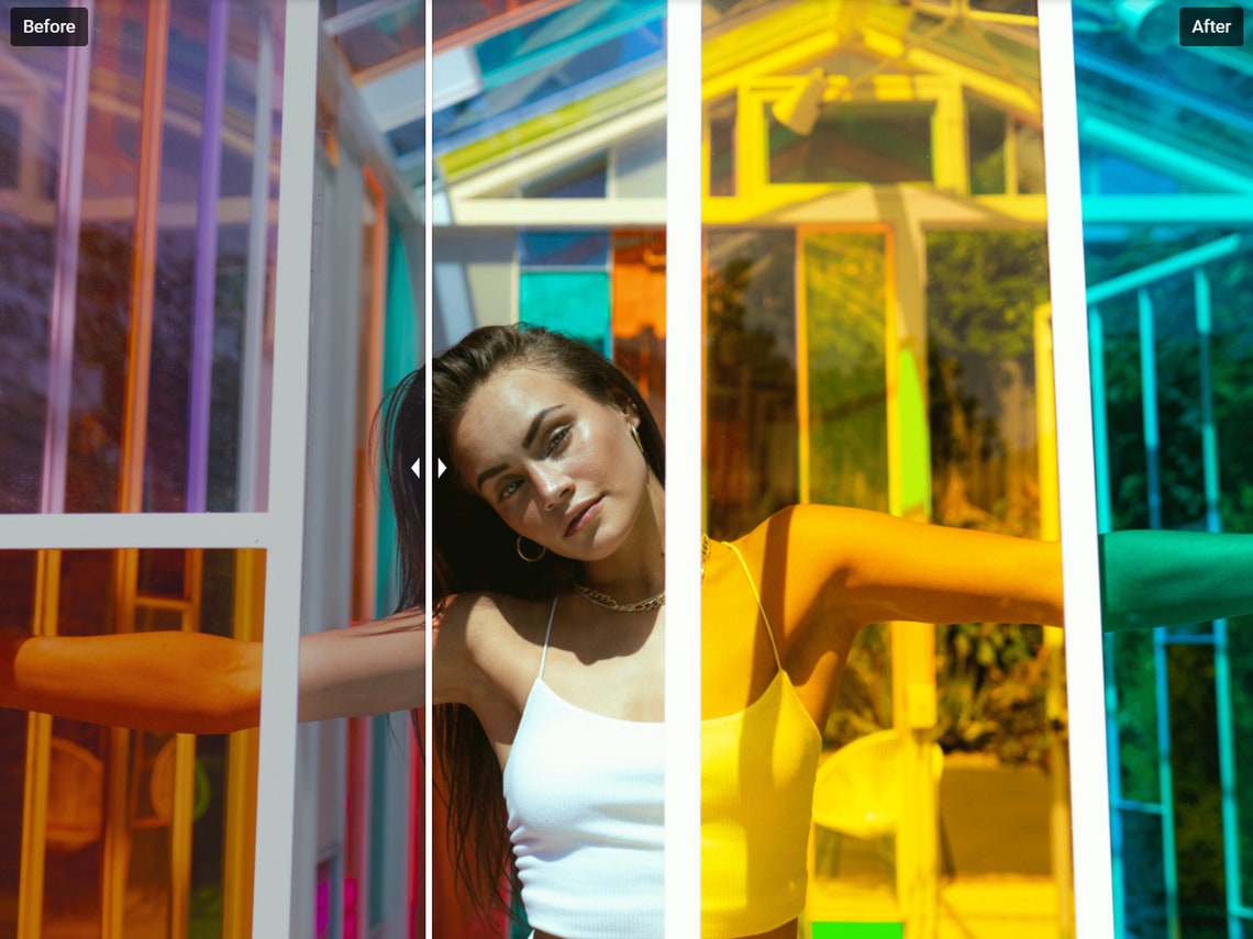 20 Vibrant Color Luts for Color Grading Video and Photo for - Etsy