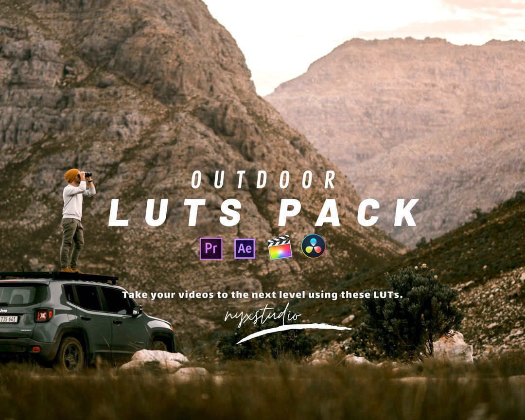 20 Outdoor Luts for Color Grading Video and Photo for Mobile and ...
