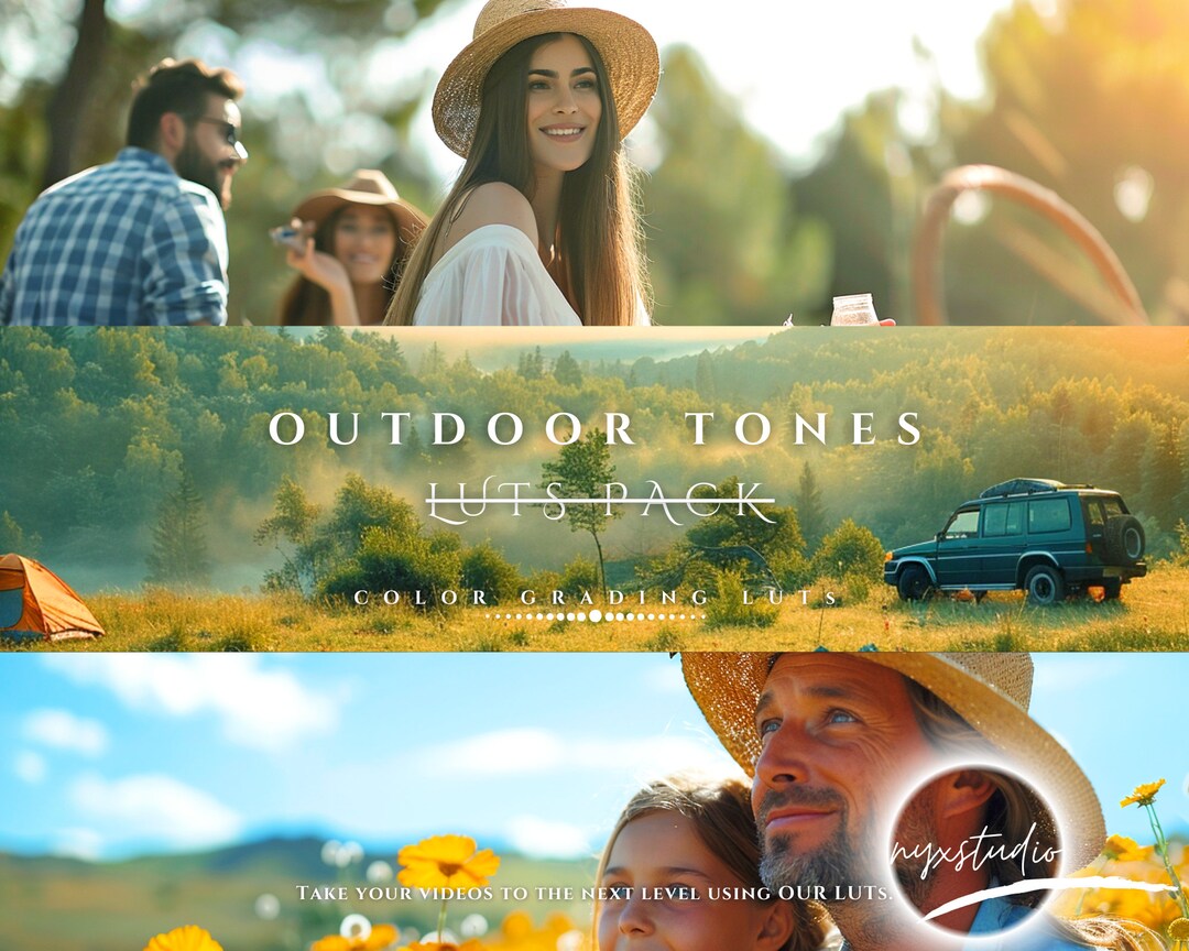 20 Outdoor Luts for Color Grading Video and Photo for Mobile and ...