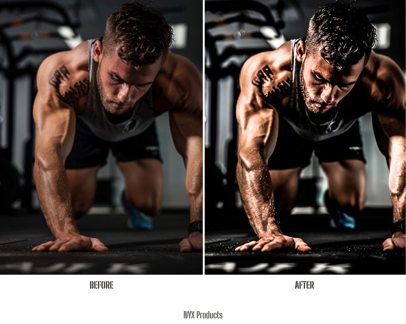 10 Gym & Fitness Presets | Mobile + Desktop | Sports, Bodybuilding ...