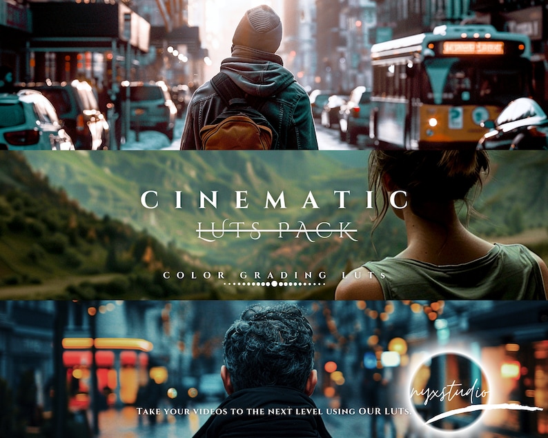30 Cinematic Luts for Color Grading Video and Photo for Mobile and ...