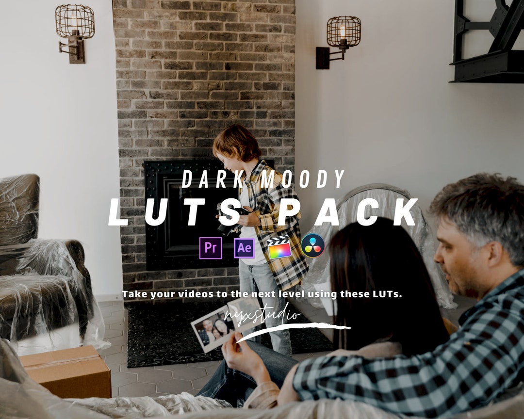 40 Moody Dark Luts for Color Grading Video and Photo for Mobile and ...