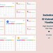 Space Themed Printable and Fillable 2023 Calendar, Schedule for Kids ...