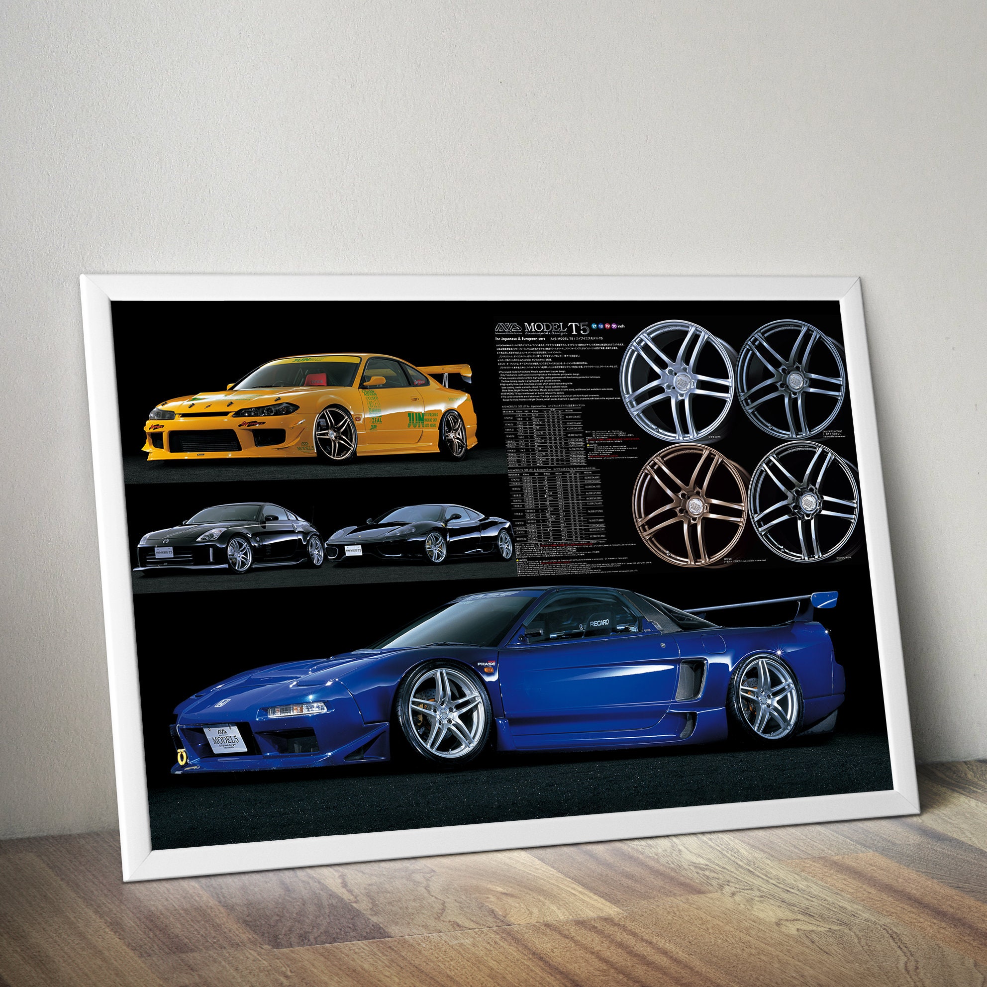 Advan Model T5 Nsx V1 Poster - Etsy