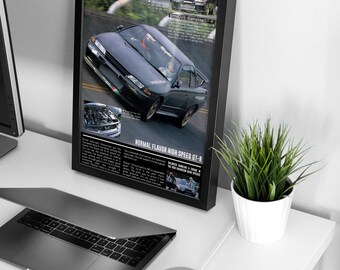 JDM Mid Night Club Nissan GT-R R33 Skyline All Sizes Poster / Wall ...