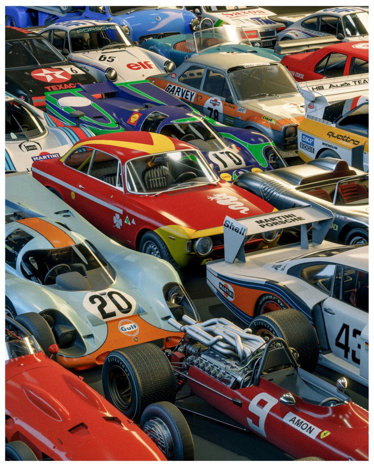 My Favorite Livery Classic Racing Poster - Etsy