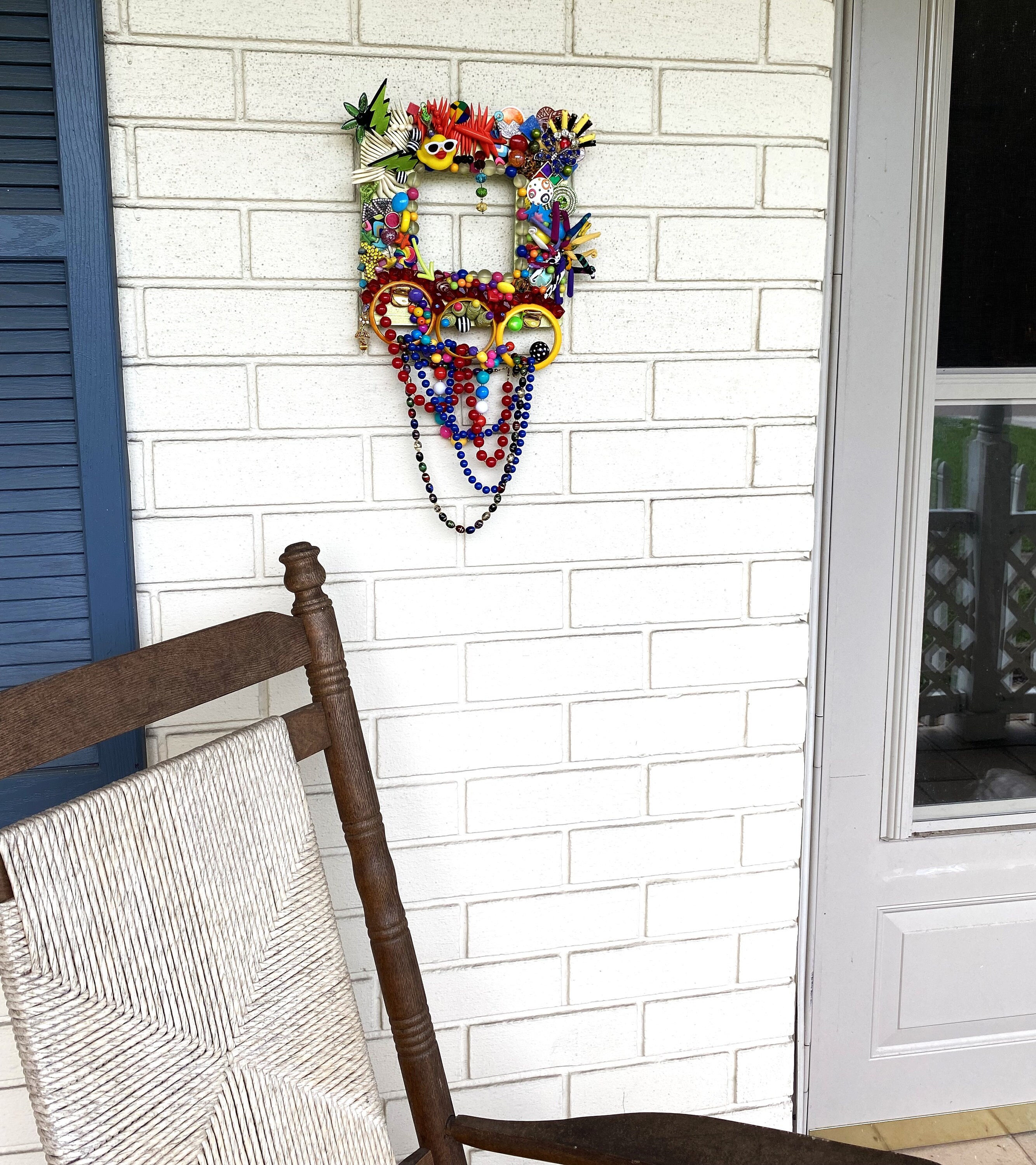 Jewelry Wall Art, Maximalist Frame Art, the Mer-ducks Are Stompin' to ...