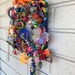 Jewelry Wall Art Maximalist Frame Art pompoms Are - Etsy
