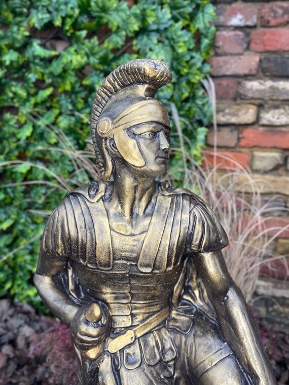 Ancient Roman Warrior Statue