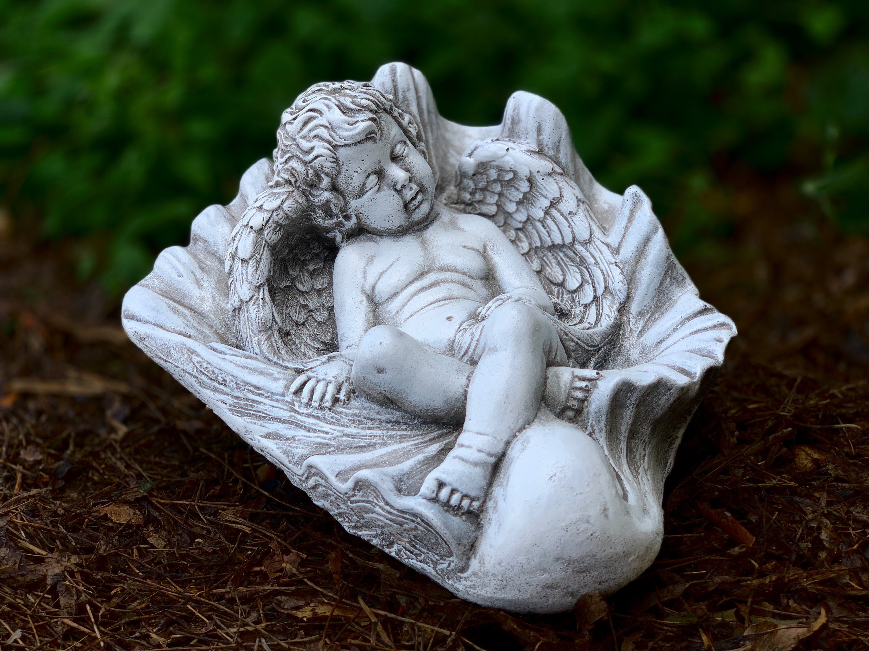 Sleeping Baby Angel Figurine