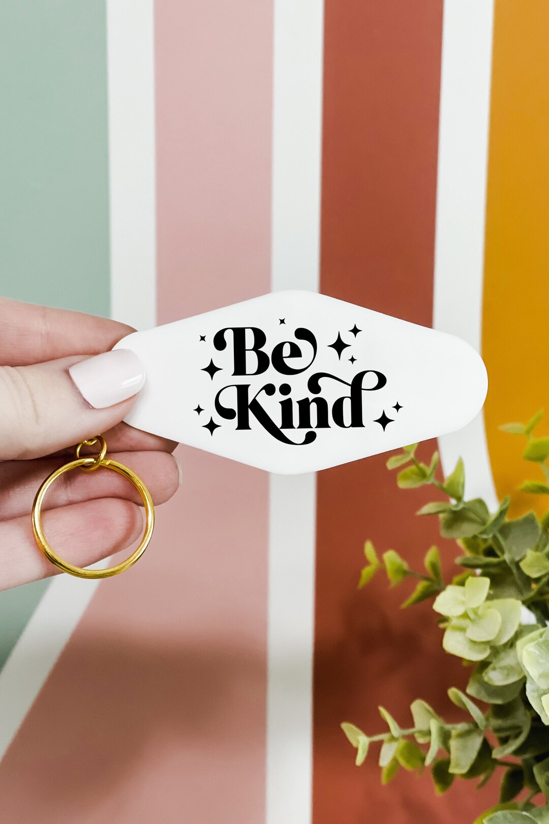 Be Kind Keychain Kindness Matters Mental Health Awareness Motivational ...