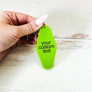 Custom Personalized Brat Style Text Keychain Brat Charli XCX Inspired ...