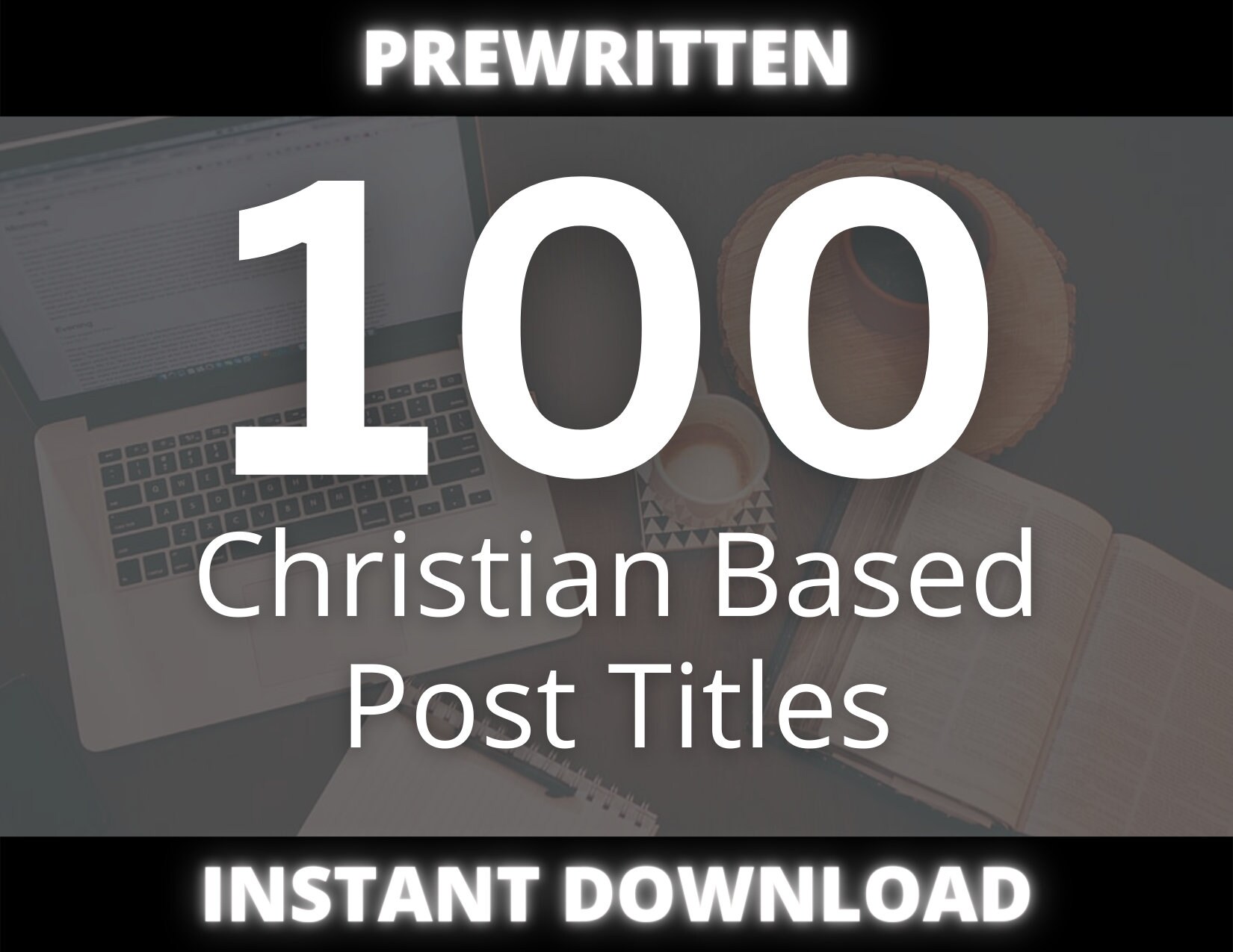 100 Christ Based Post Titles, 100 Blog Post Titles, Inspirational Post ...