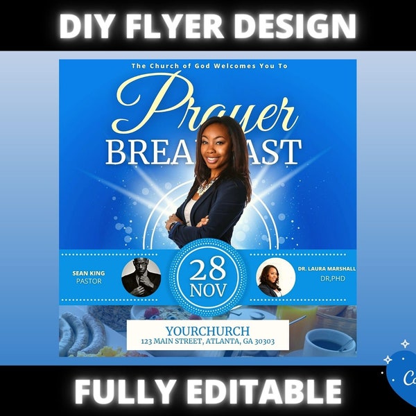 Prayer Breakfast Flyer - Etsy