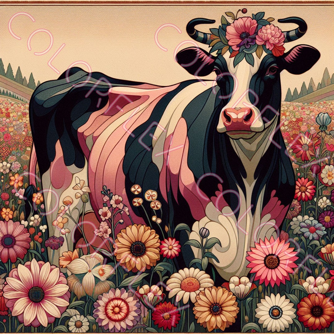 Cow-design(1) - High Resolution Vector File -instant Digital Download ...