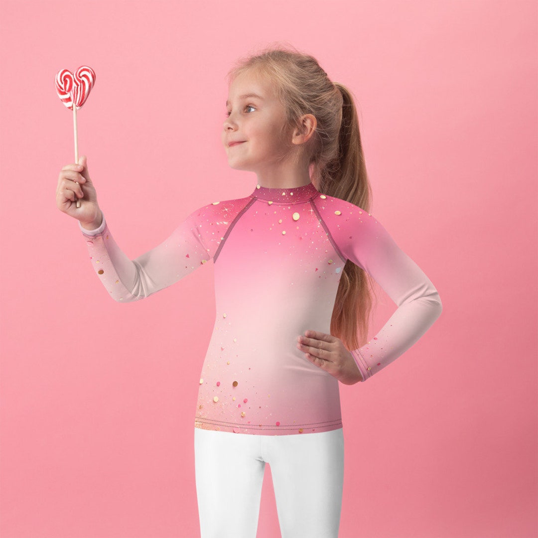 Sun Protection & Fun: Kid's Rash Guard chlorine Resistant and Stylish ...