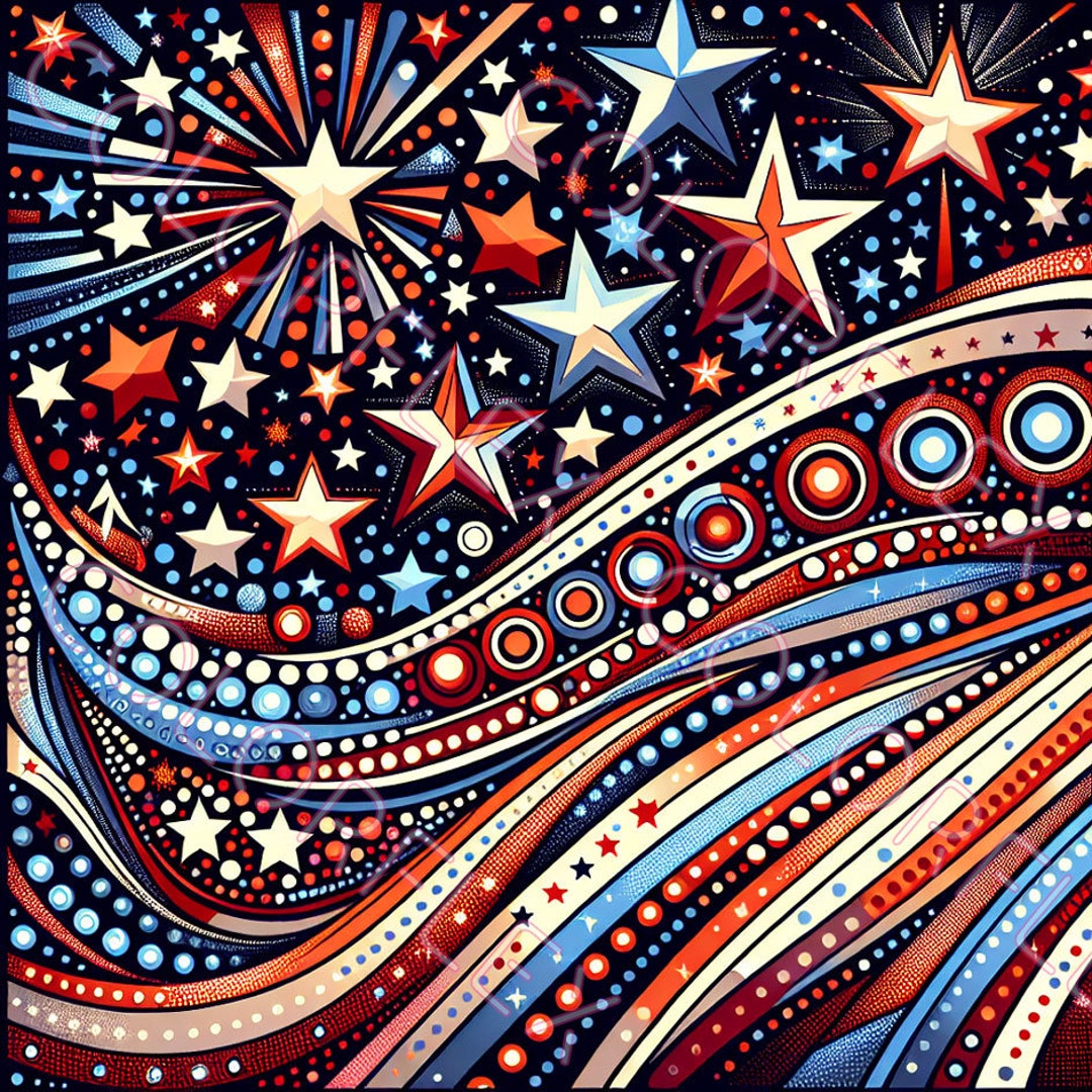 Patriotic-design(1) - High Resolution Vector File -instant Digital ...