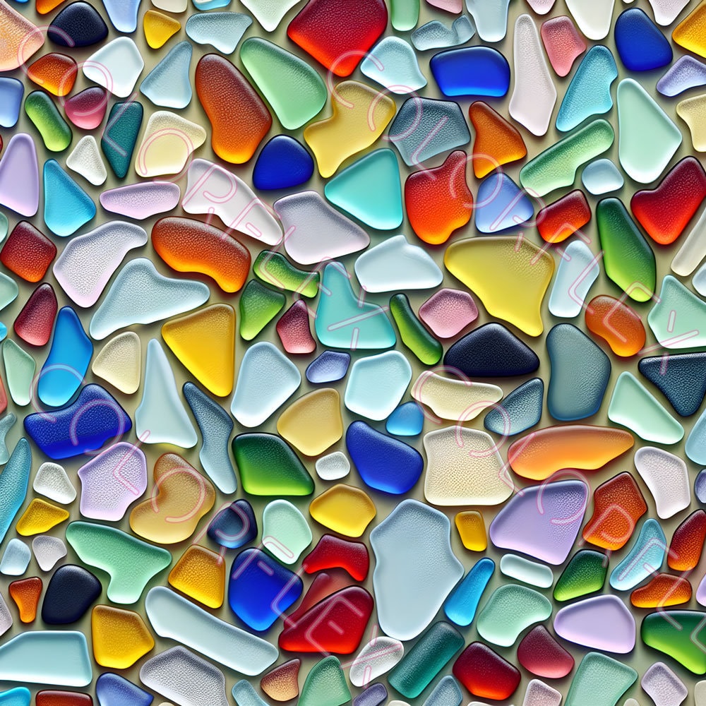 Sea-glass - High Resolution Vector File-instant Digital Download ...