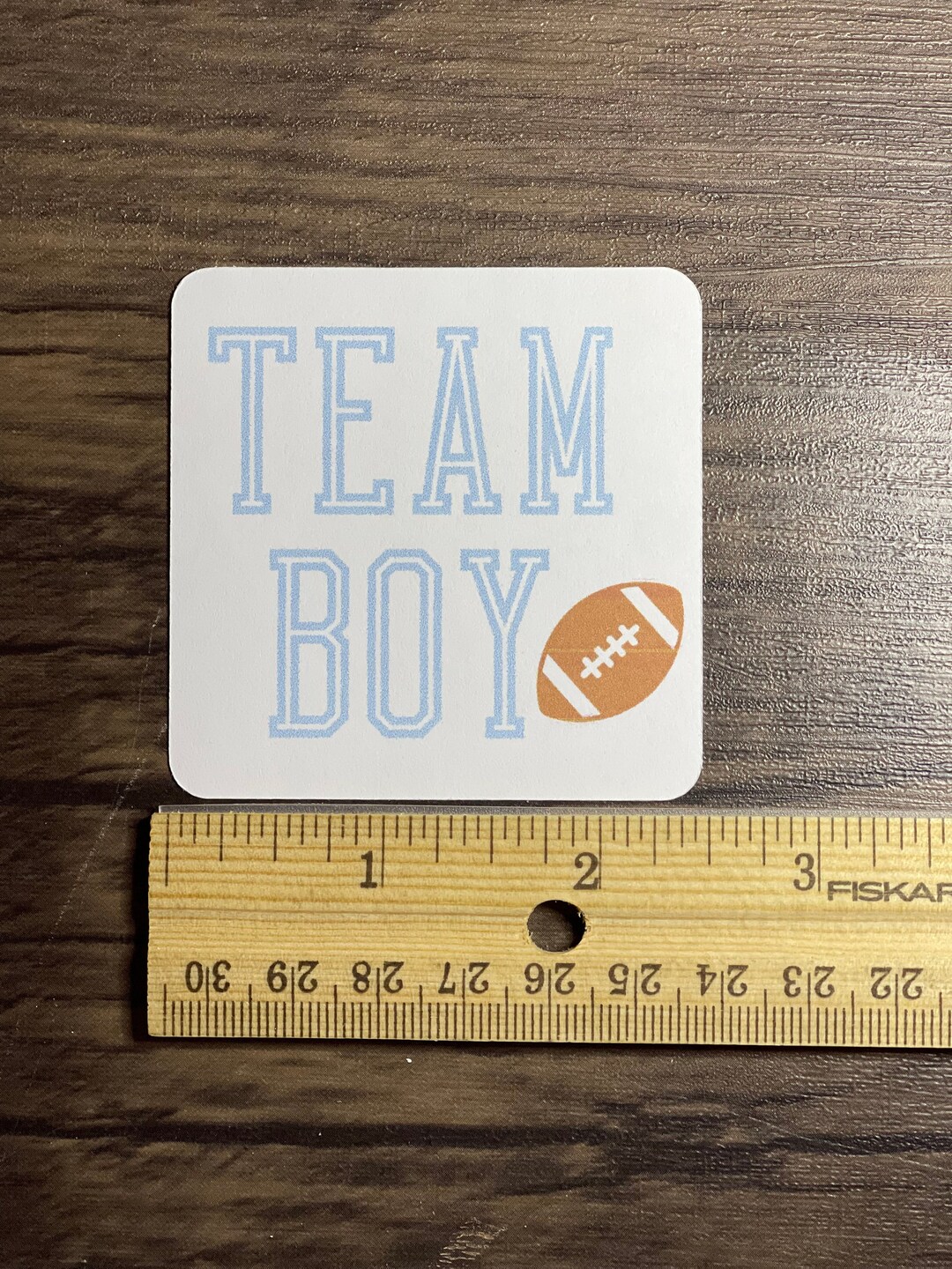 Gender Reveal Stickers, Team Boy, Team Girl - Etsy
