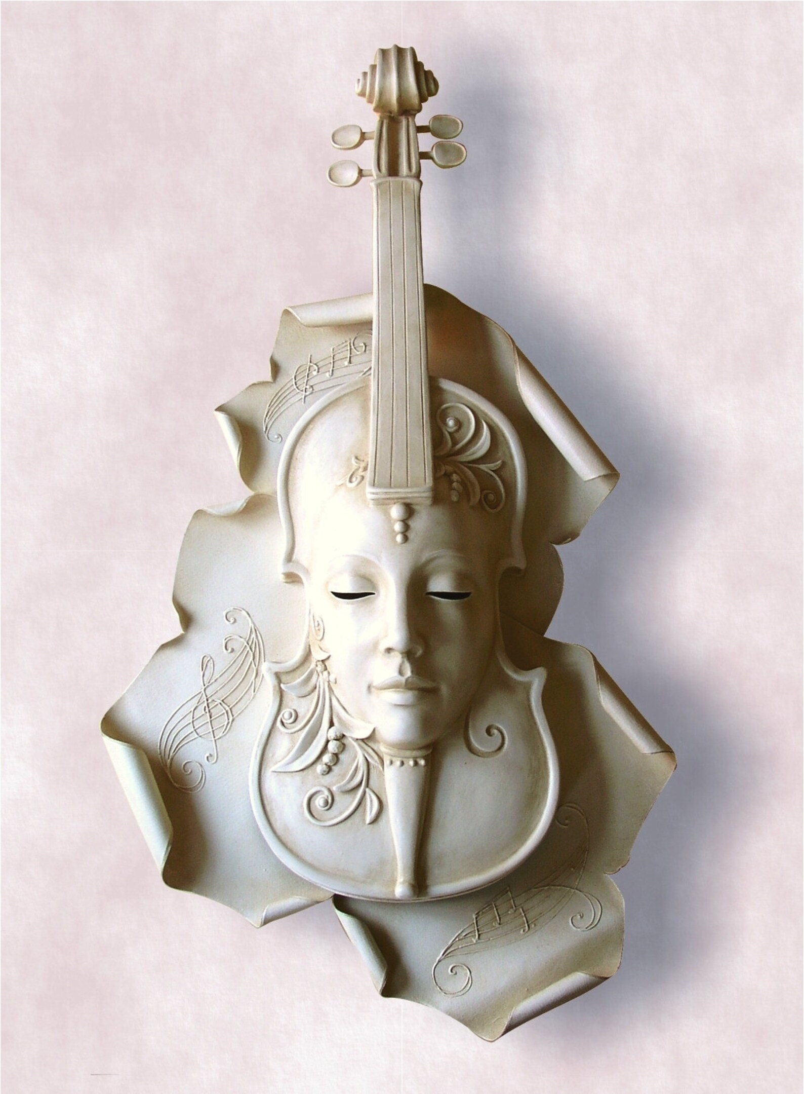 Violino in Altorilievo Veneziano Con Pergamena Decorata - Etsy