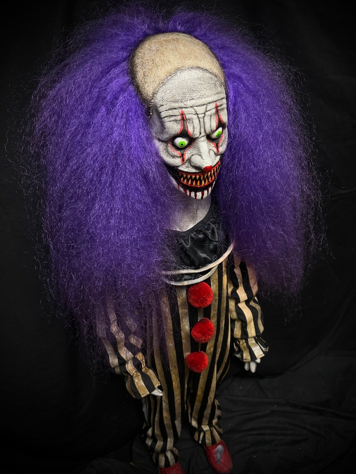 4ft Static Clown Prop Posable, Static Prop, Halloween Prop, Scary ...