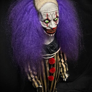 4ft Static Clown Prop Posable, Static Prop, Halloween Prop, Scary ...