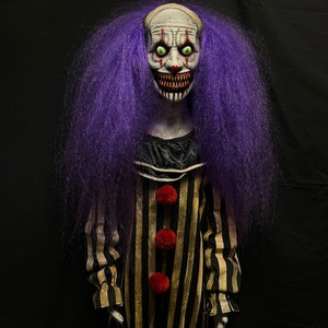 4ft Static Clown Prop Posable, Static Prop, Halloween Prop, Scary ...