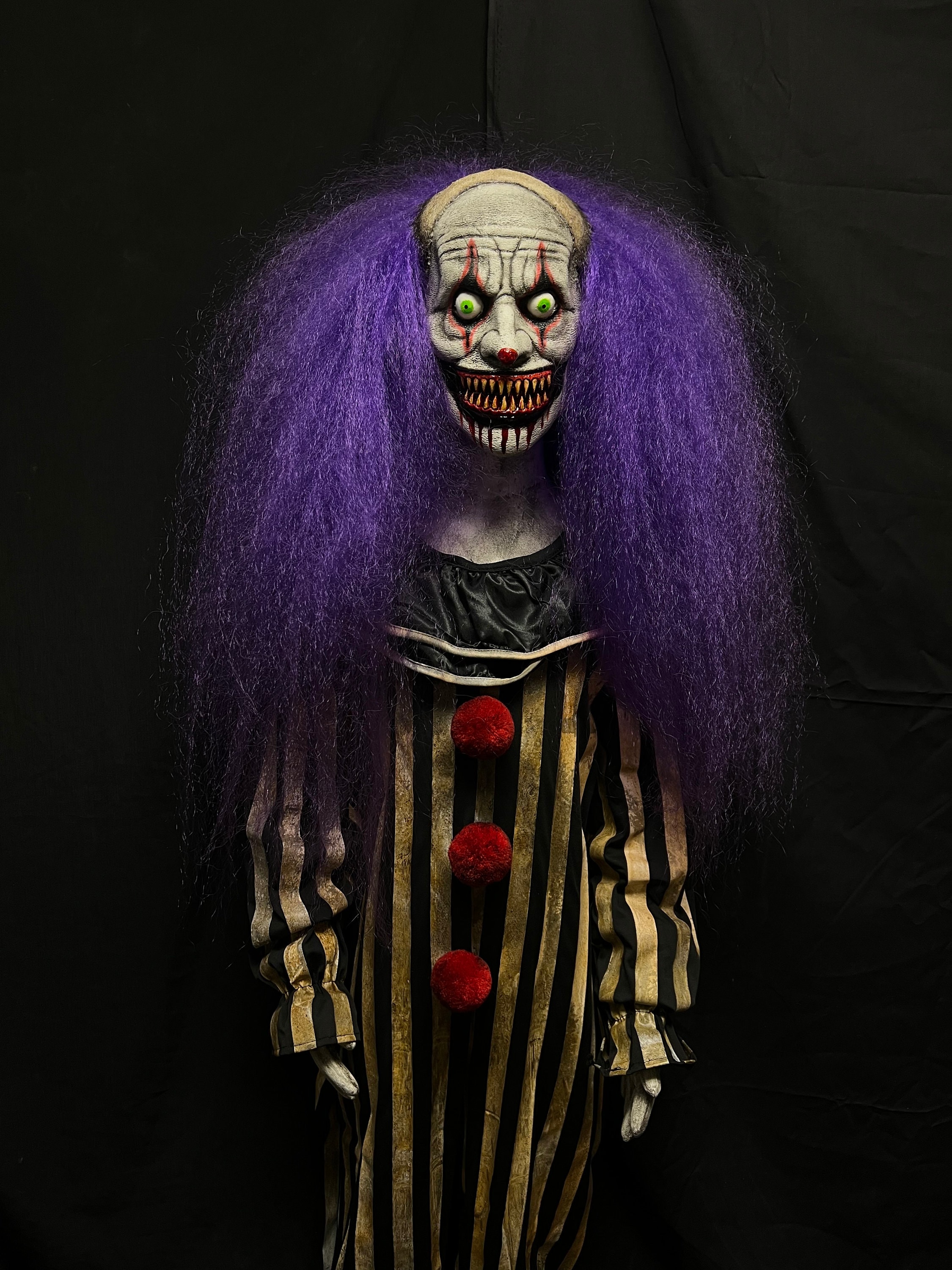 4ft Static Clown Prop Posable, Static Prop, Halloween Prop, Scary ...