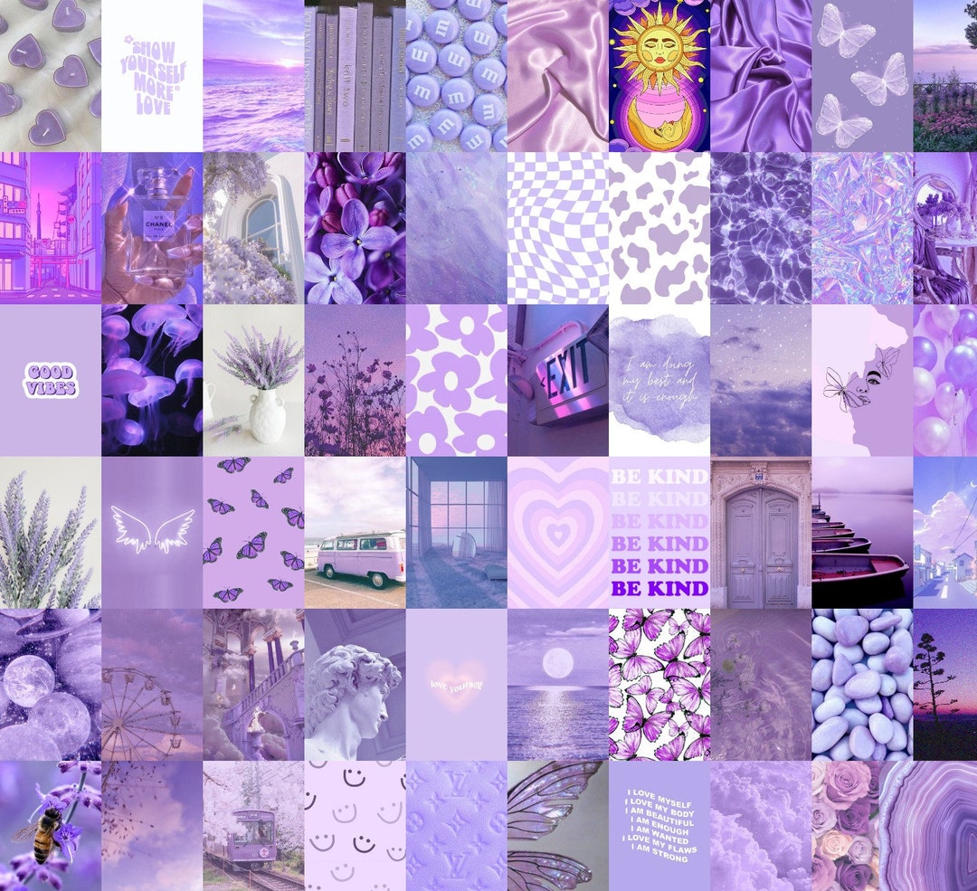 Lilac Digital Photo Collage Kit | 60 Images, Digital Download ...