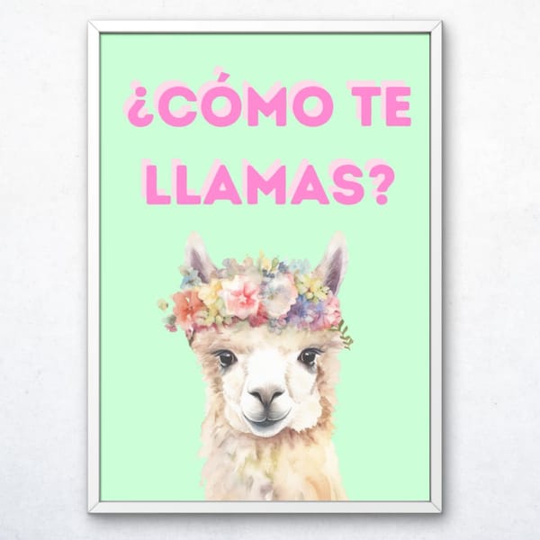 Como Te Llama - Etsy