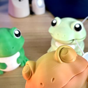 Kawaii Frog Cable Holder / Cute Frog Phone Holder / Apple Magsafe ...