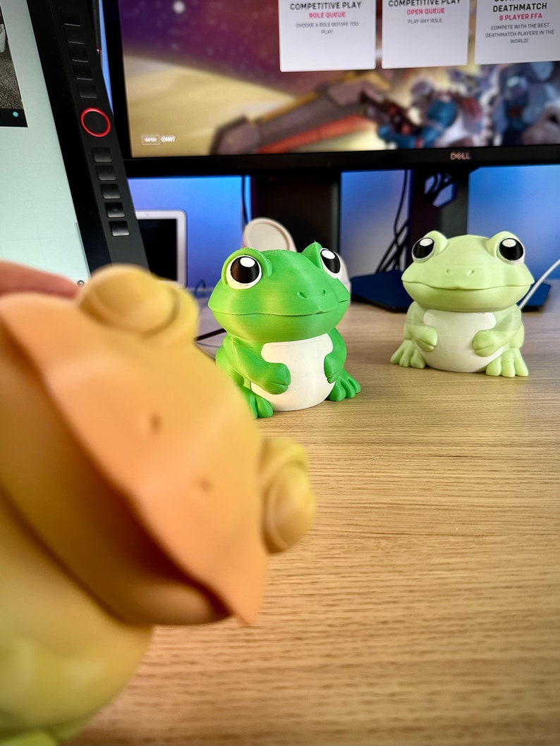 Kawaii Frog Cable Holder / Cute Frog Phone Holder / Apple Magsafe ...