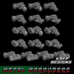 Metal Marauders - Guntracks, Guntrikes and Gunbuggies (6-8mm) for ...