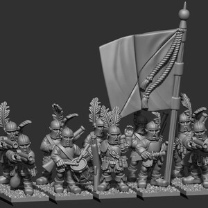 War Dogs Handgunners (10mm/15mm) by Varus Miniatures - Etsy